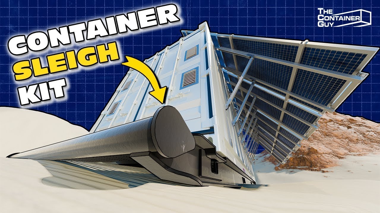 Step By Step Skid Building For Your Shipping Container! | The Container Guy