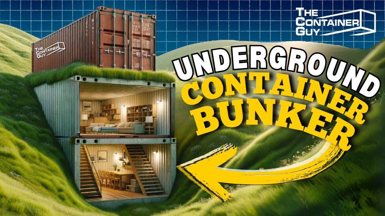 DIY Container Bunker Construction: Pro Tips from @AtlasSurvivalShelters ...