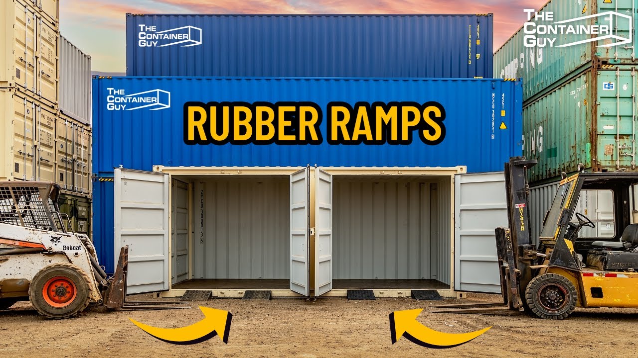 Shipping Container Ramps: Simplify Loading & Unloading Your Sea Cans ...