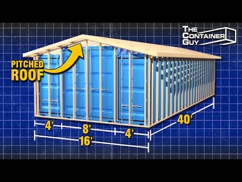 NEW KIT! - Join Two Shipping Containers Using NO WELD Brackets | DIY ...