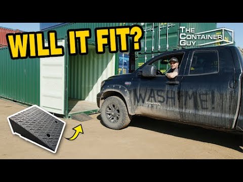 Destructive Testing Shipping Container Ramps | The Container Guy
