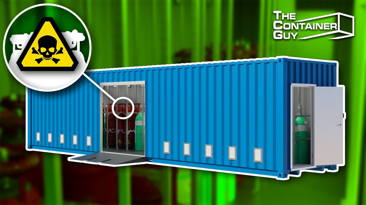 Storing Hazardous Materials in a Shipping Container - Compressed Gas ...